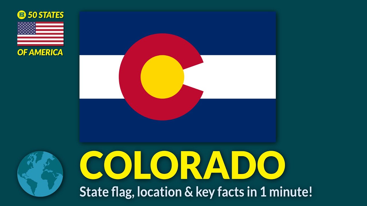 Colorado State Flag & Facts - YouTube