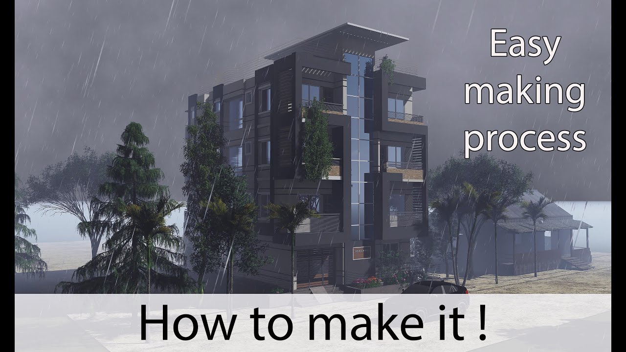 A complete making process of Duplex Home by Lumion-2022 || Part-01 ...