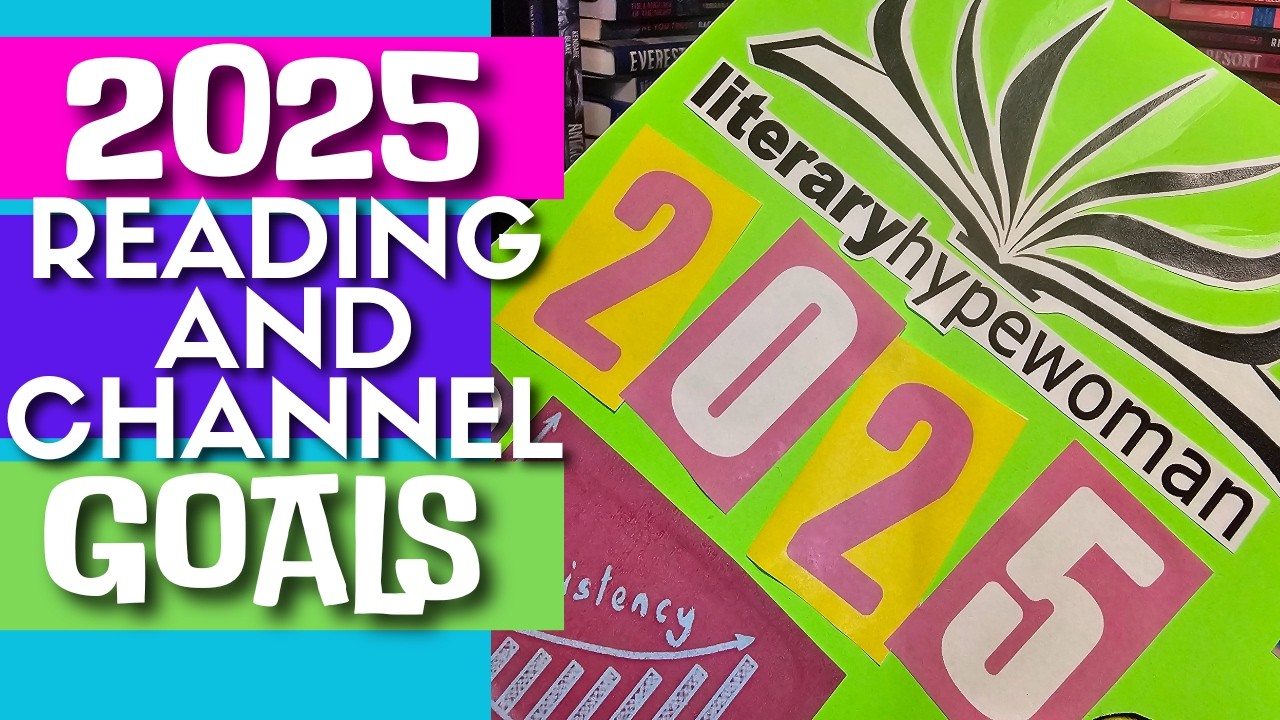 2025 Reading Goals + how I did on my 2024 vision board [Bookish Fun ...