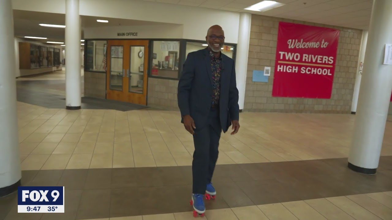 Roller skating principal builds authentic connections at Two Rivers ...