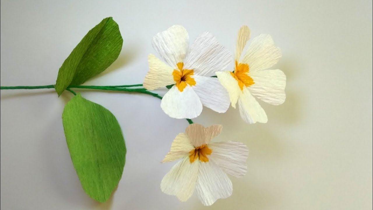 How to Make Primrose Paper Flowers | Origami Flowers - YouTube