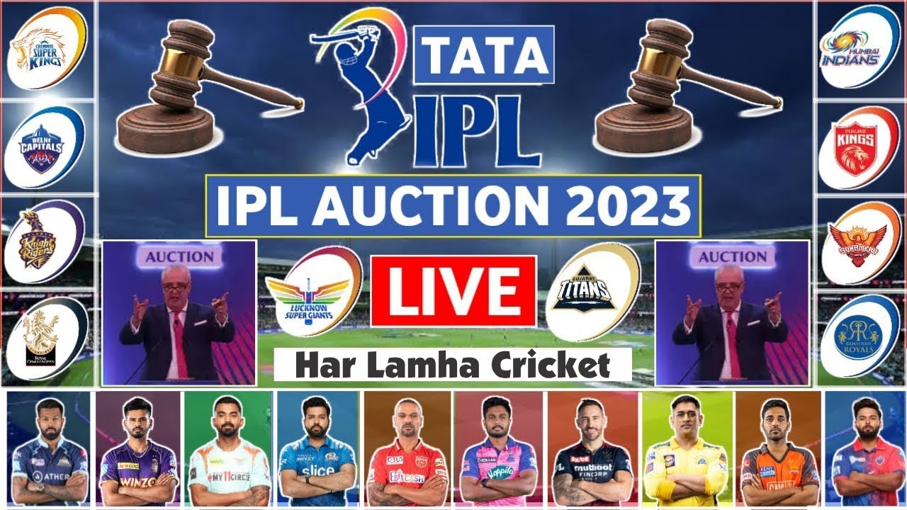🔴Tata IPL Player Auction Live Streaming | IPL 2022 Auction Live | IPL ...