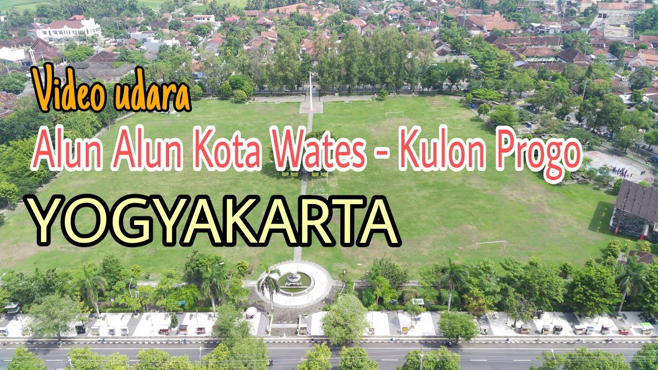 VIDEO UDARA ALUN ALUN KOTA WATES - KULON PROGO | FIMI X8 SE 2022 - YouTube