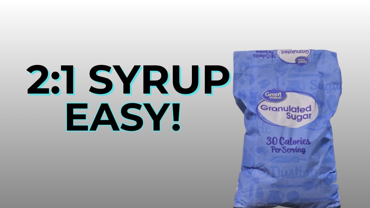 How to Mix 2:1 Sugar Syrup for Feeding Bees 🐝🍯 - YouTube