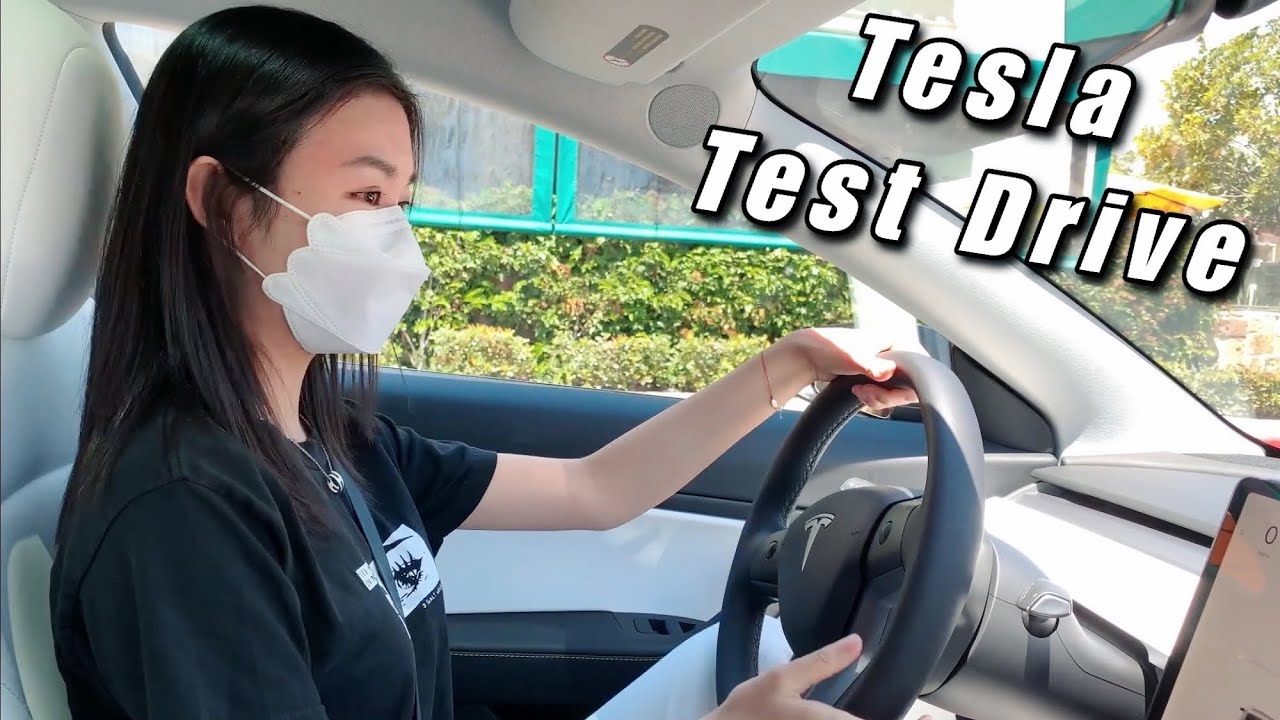 Tesla Test Drive 特斯拉试驾 Model 3 Model Y 特斯拉自动驾驶 - YouTube