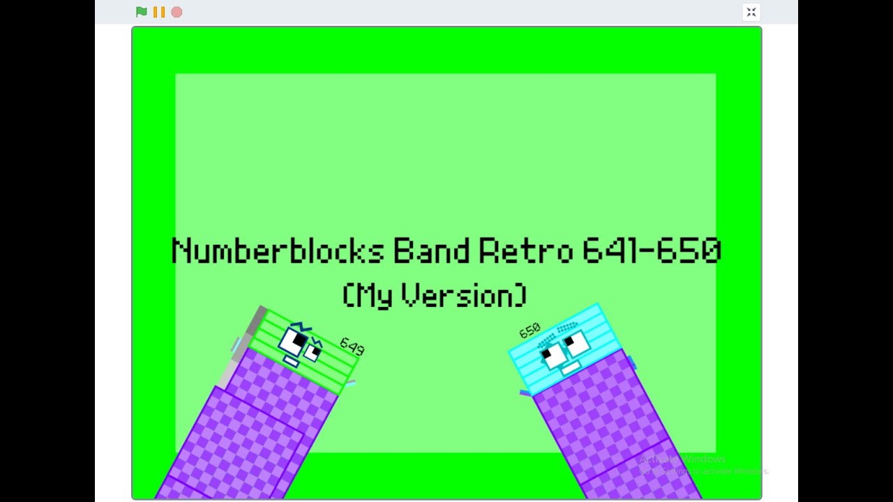 Numberblocks Band Retro 641-650 (My Version) - YouTube