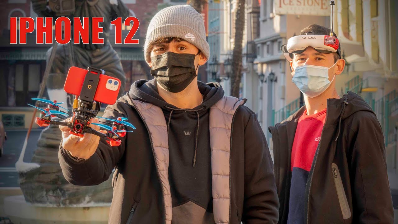 iPhone 12 su DRONE FPV a MOVIELAND con @Efrem CINEMATIC - YouTube