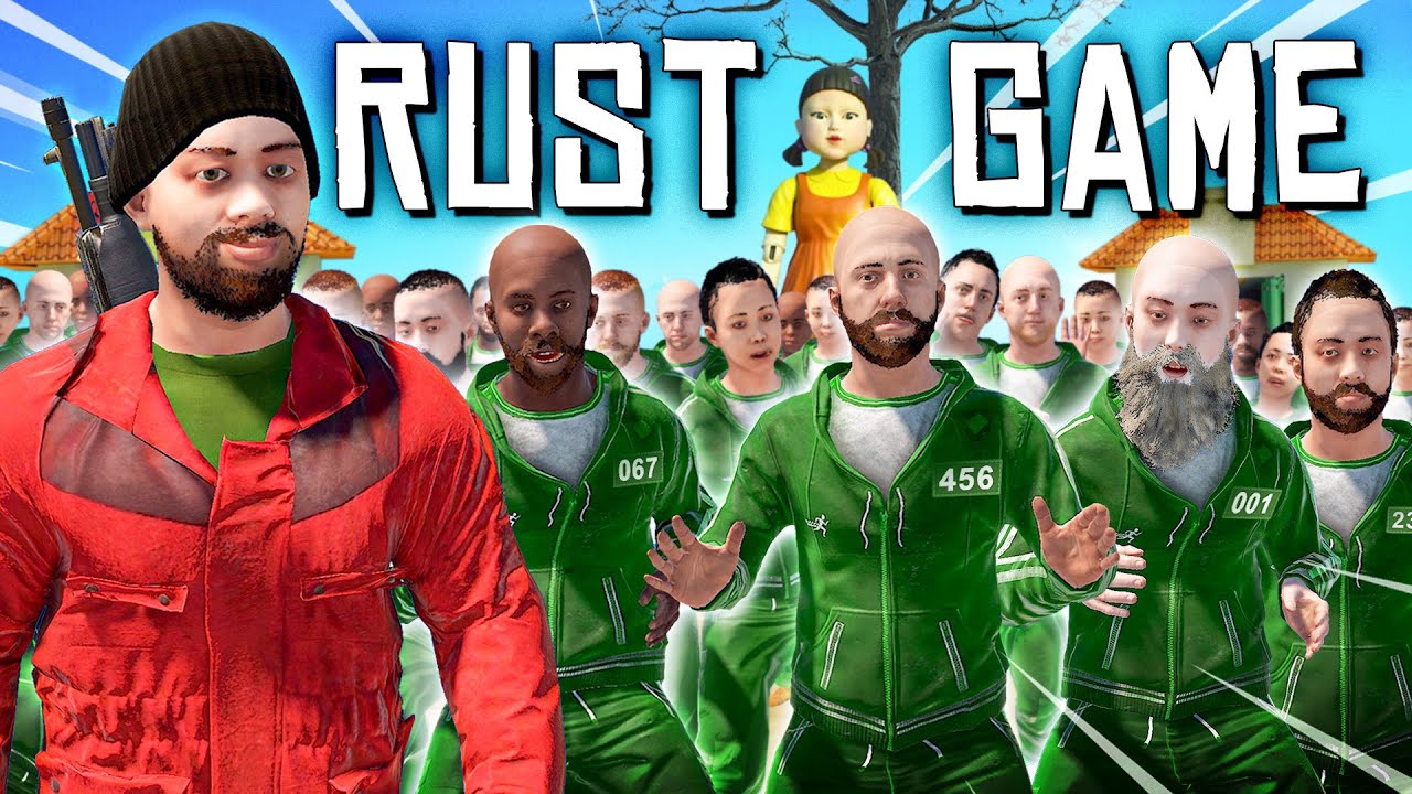 SQUID GAME in RUST for REAL MONEY! - Rust Roleplay Event - YouTube