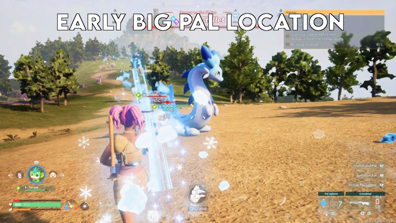 Palworld | Where to Find the First Easy Open World Boss Chillet Lv 11 ...