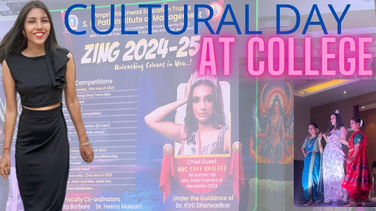 Cultural Day at College | Our College Cultural Day Vibes ️Dance| Ramp ...