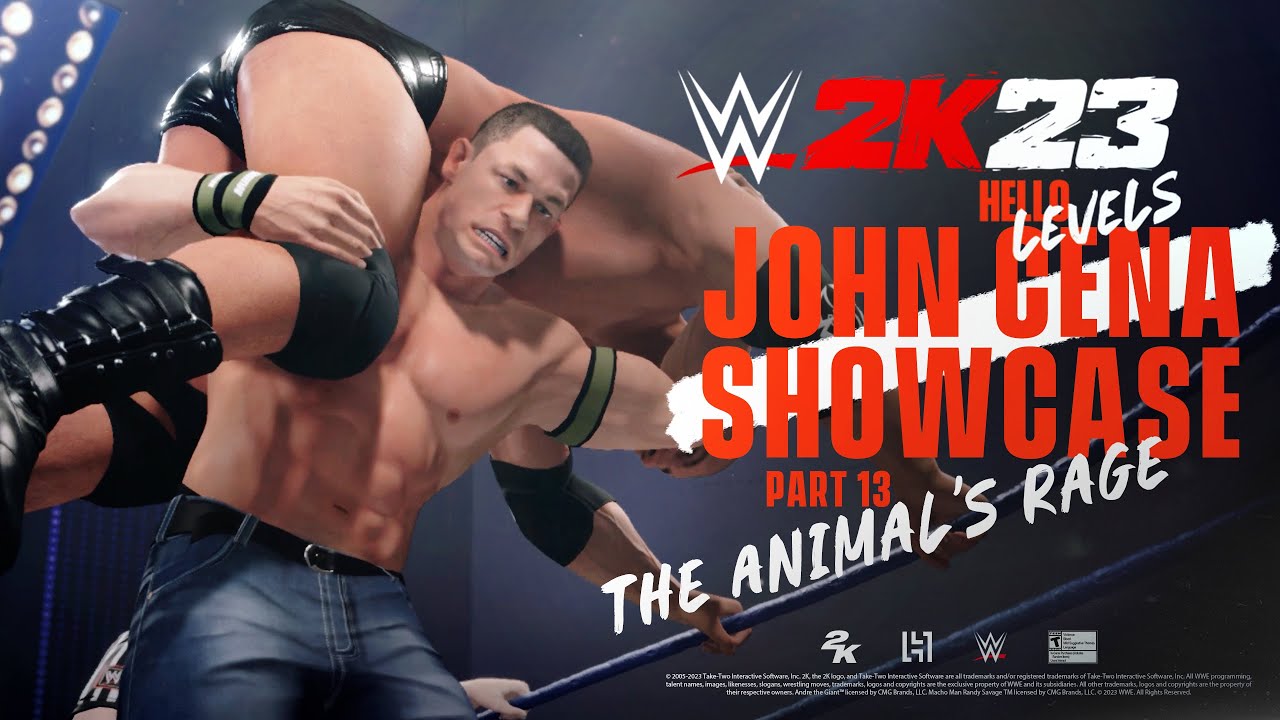 WWE 2K23 Showcase Mode : Part 13 - The Animal’s Rage - John Cena vs ...