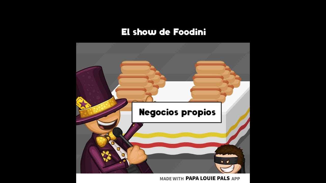 El show de Foodini (Negocios propios) - Papa Louie Pals - YouTube