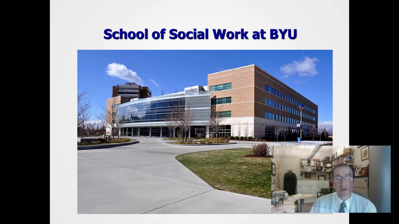 Dr. Gordon Limb MSW Info Session: BYU Social Work - YouTube