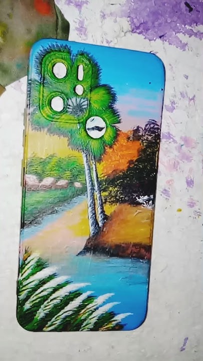 তাল গাছের ছবি আঁকা🥰Palm tree painting🥰 - YouTube