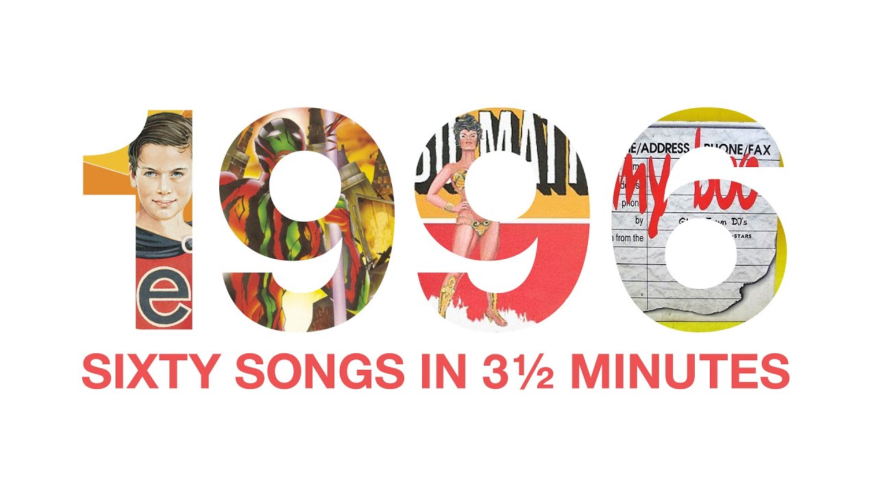60 Songs From 1996 Remixed Into 3½ Minutes - YouTube
