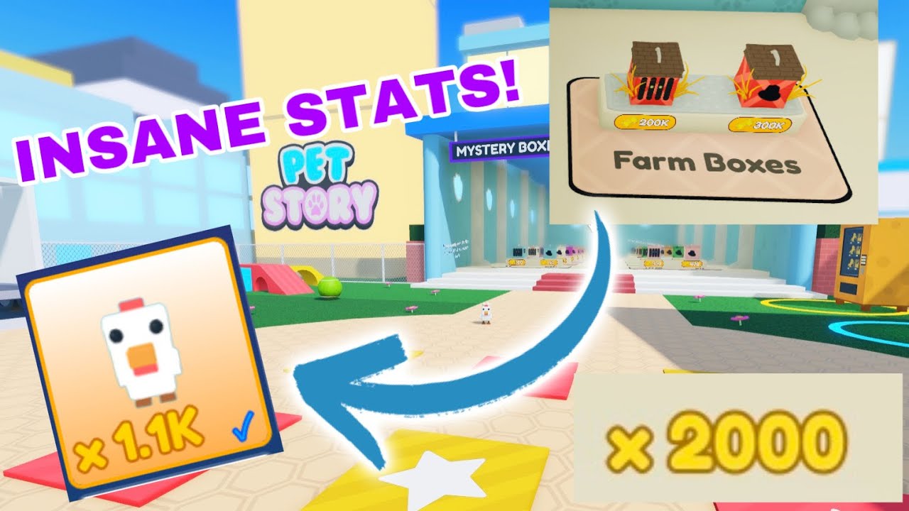 Brand New Farm Mystery Box Update In Pet Story! (Roblox) - YouTube