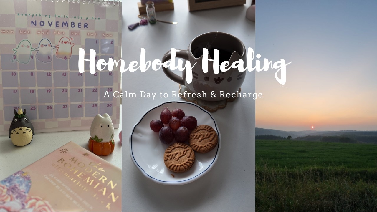 Homebody Healing 🕯️| Quiet Day at Home, Rest, Reflection & Cozy Comfort ...