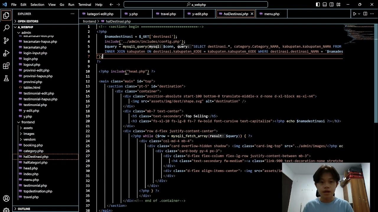 TUGAS VIDEO UAS WEB DEV - YouTube