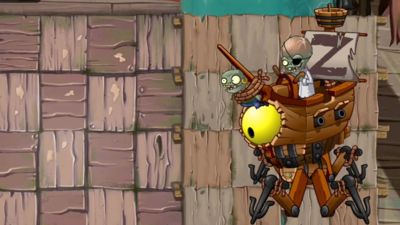 Pirate Seas Boss Fight (PvZ 2) - YouTube