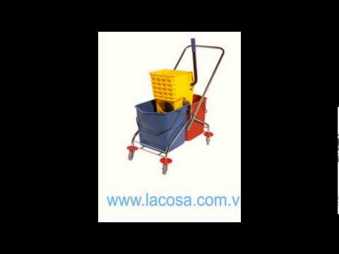 Thiết bị vệ sinh Lacosa, MinaQ, thiet bi ve sinh, xe dọn vệ sinh, xe dọn phòng Housekeeping