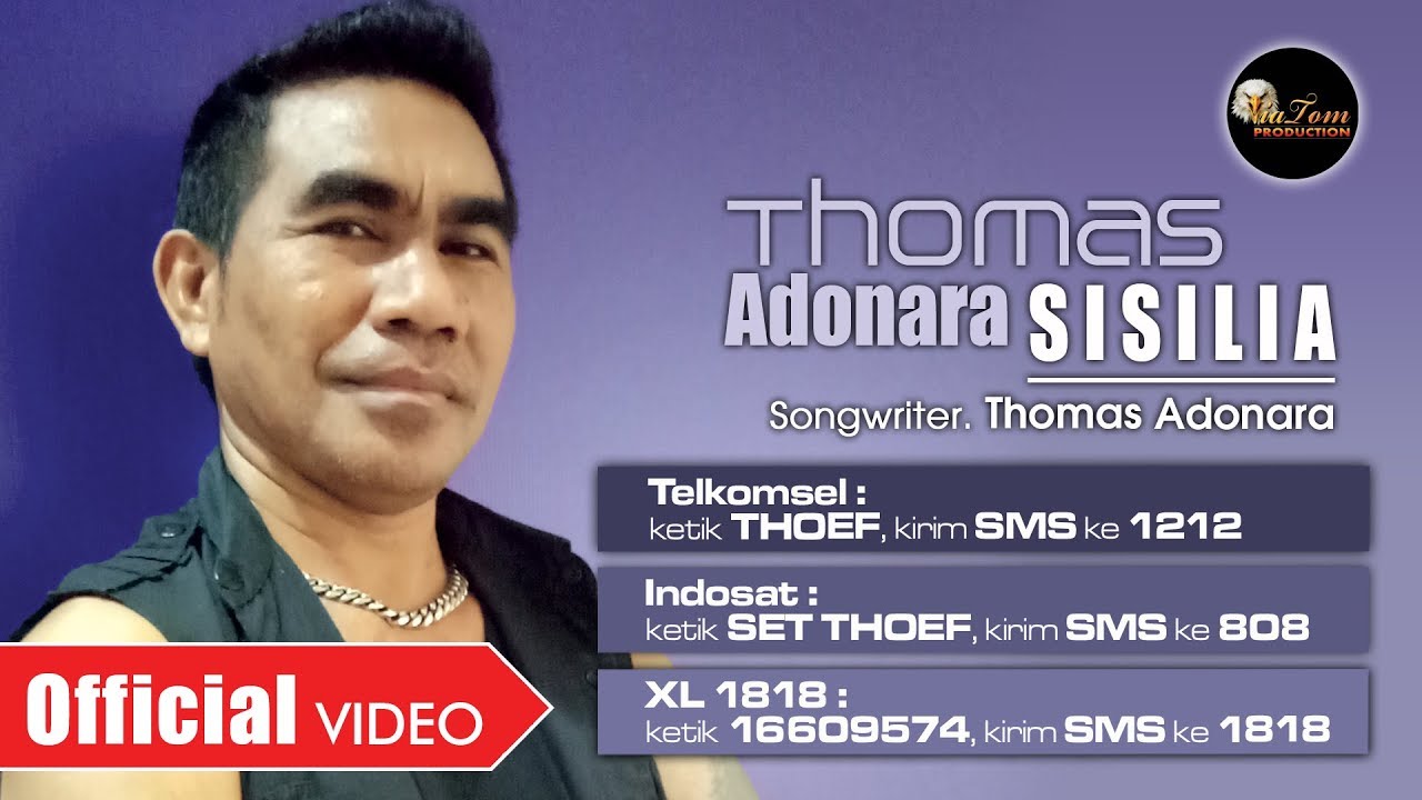 Thomas Adonara - Sisilia [OFFICIAL] - YouTube