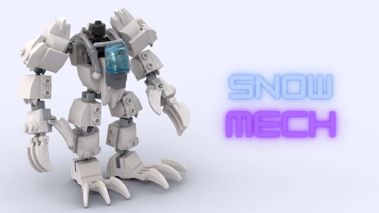 How to make Abominable Snow Mech out of LEGO | LEGOsaur - YouTube