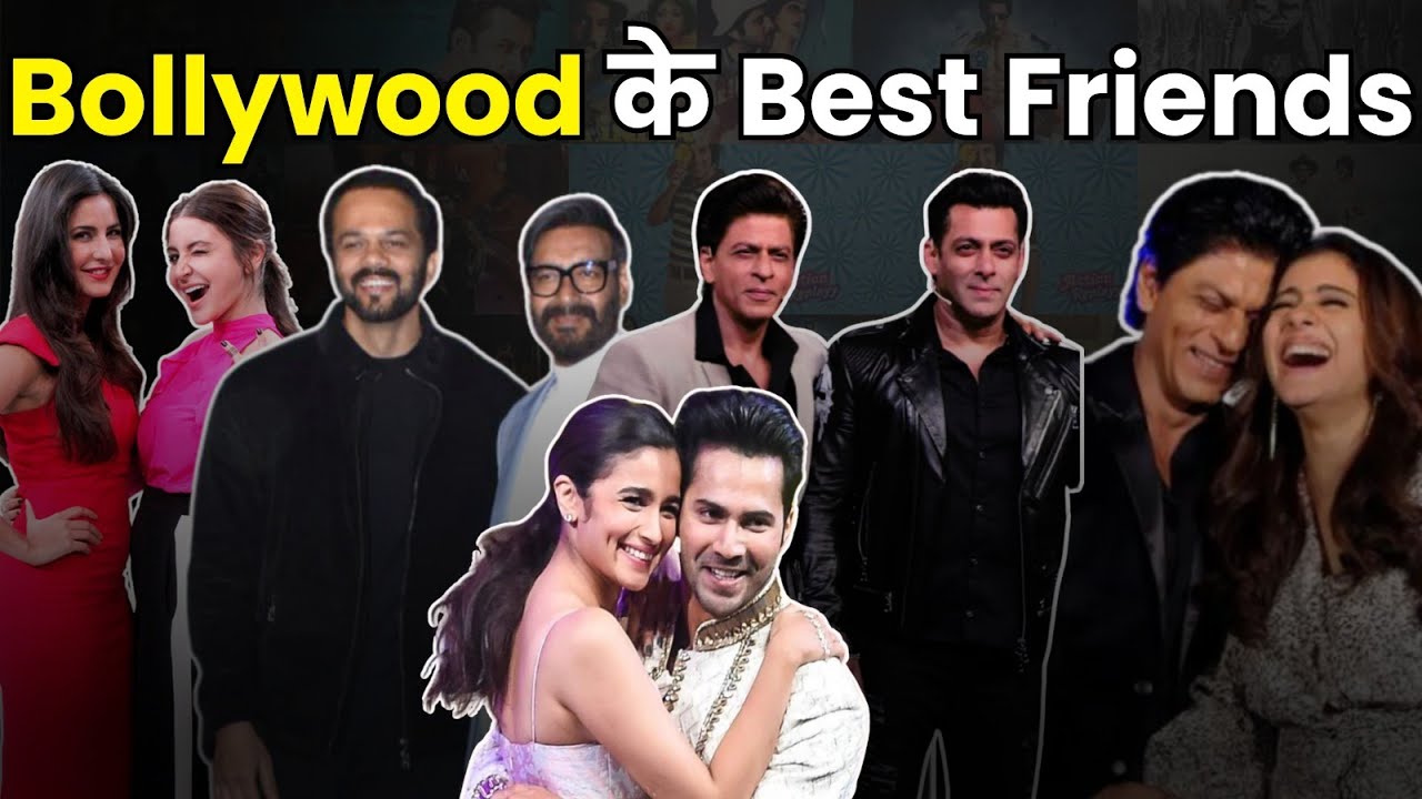 Best Friends in Bollywood | Kajol Shahrukh Khan Friendship | Bollywood ...