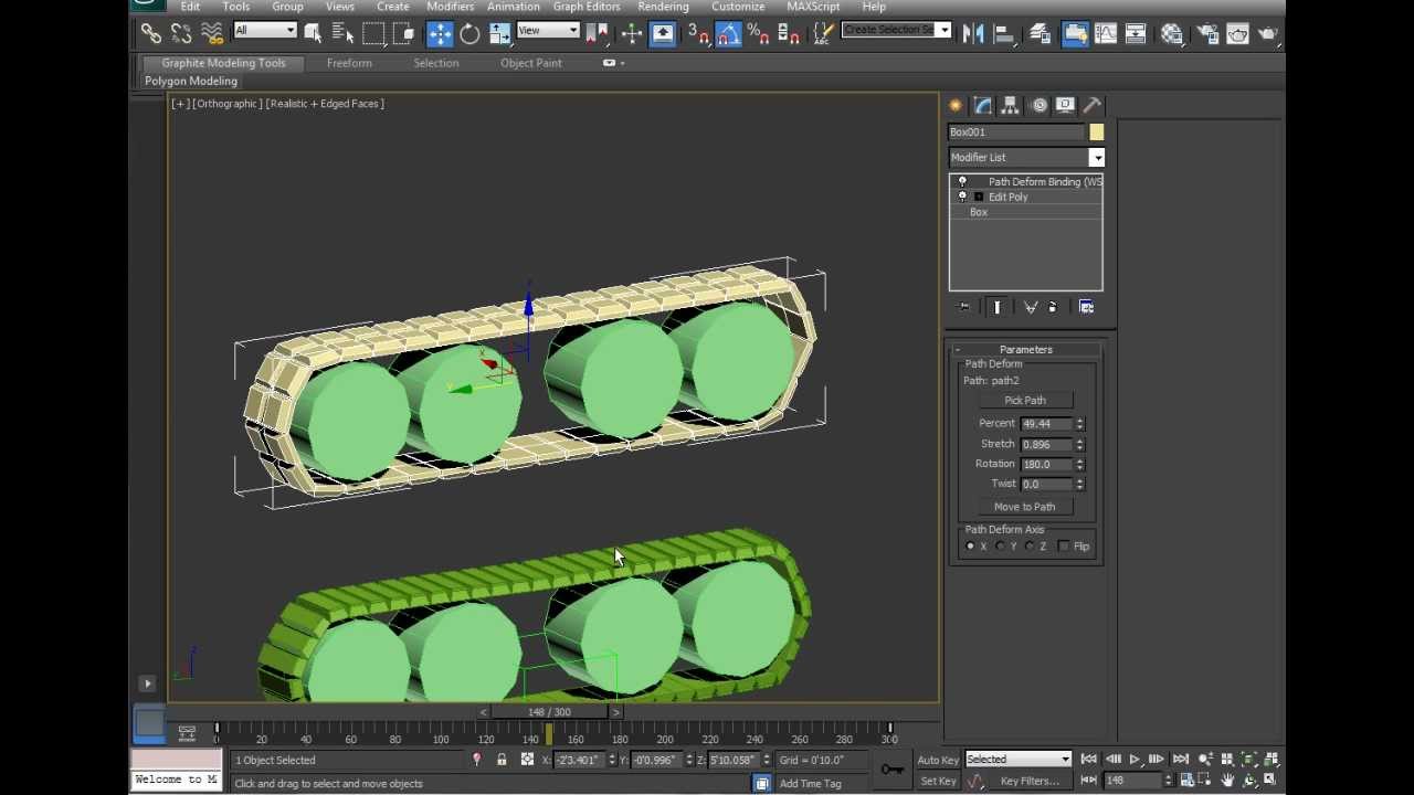 path deform - YouTube