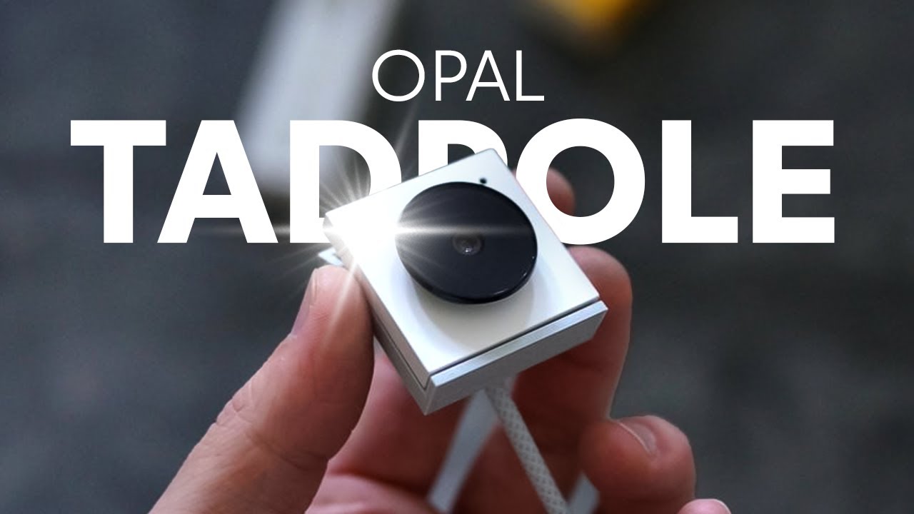 "Opal Tadpole" Ultra-Portable 4K Webcam Unveiled. - YouTube