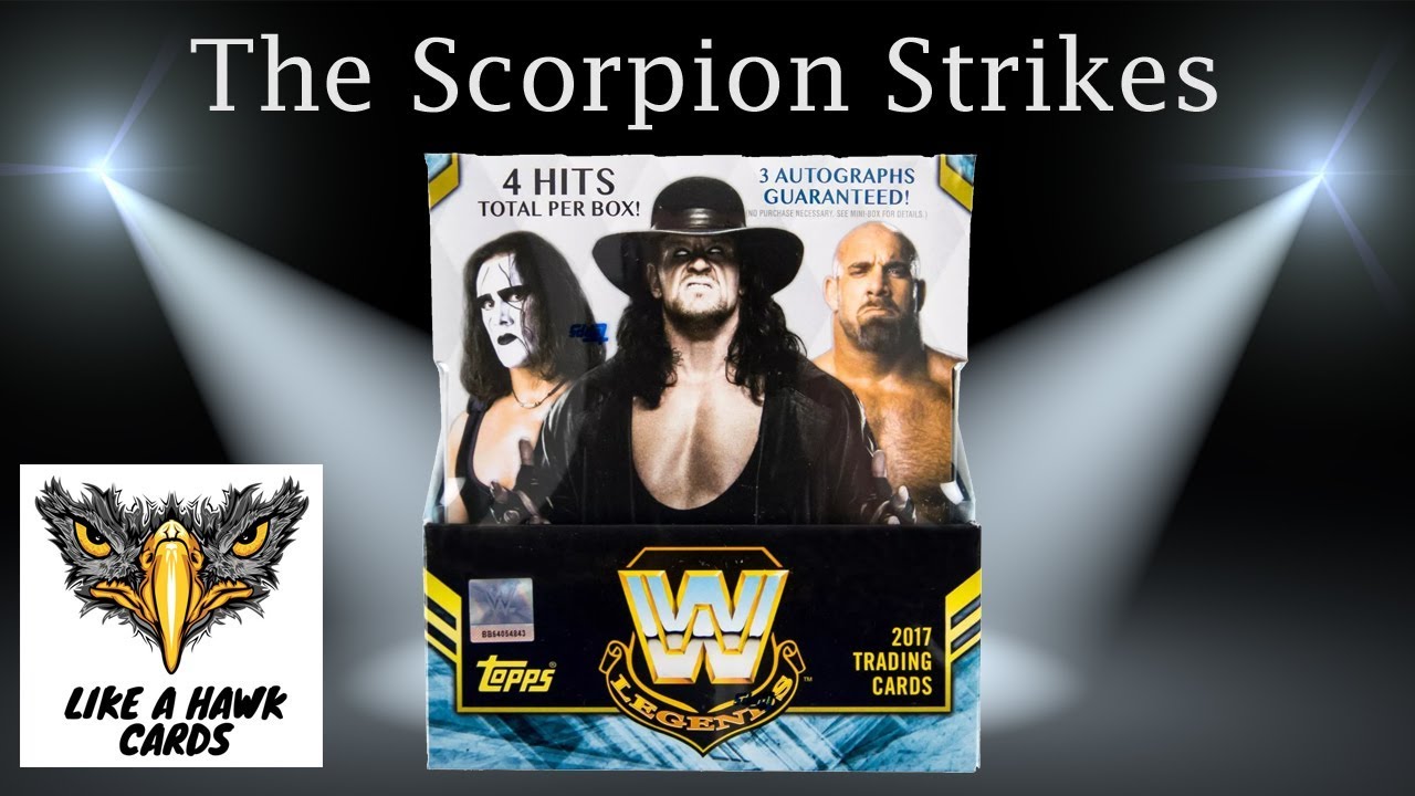 Opening a box of 2017 Topps WWE Legends of Wrestling - - YouTube