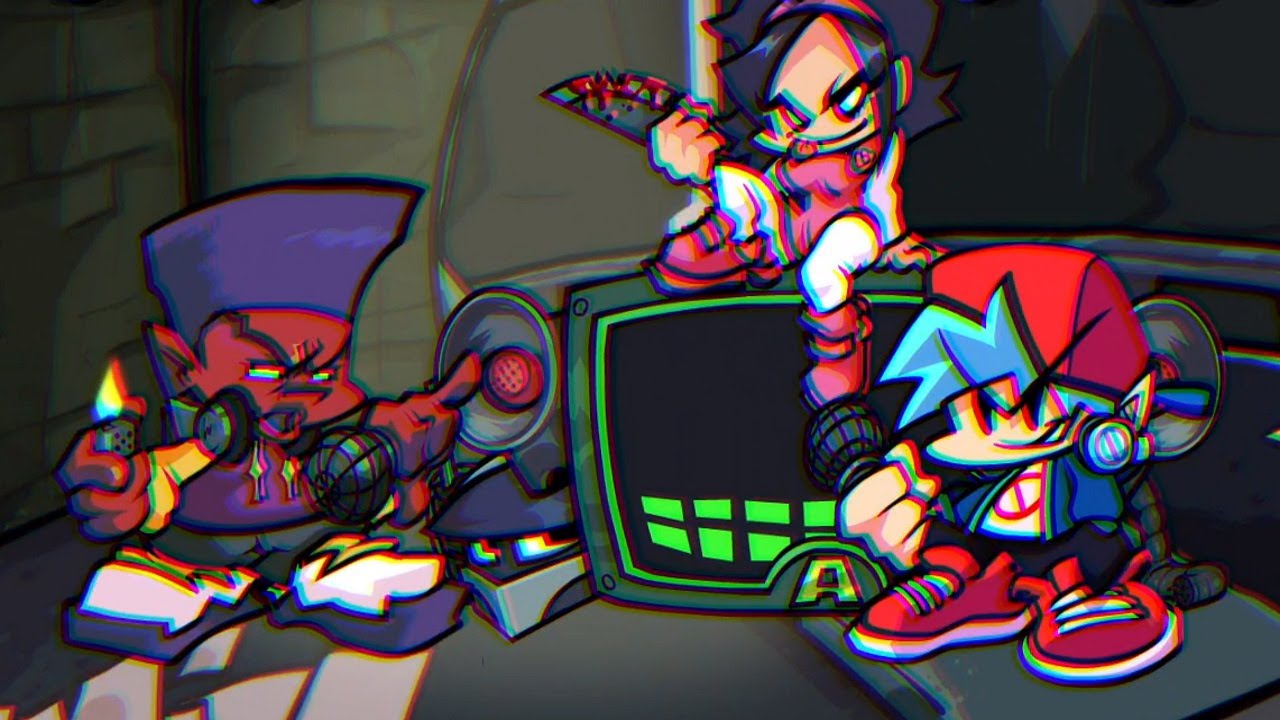 Friday Night Funkin' - Monger, Darnell, Breach & Play (FNF MODS) - YouTube