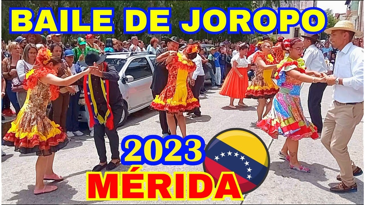 BAILE DE JOROPO EN MÉRIDA #venezuela JOROPAZO ESCOLAR 2023 ...