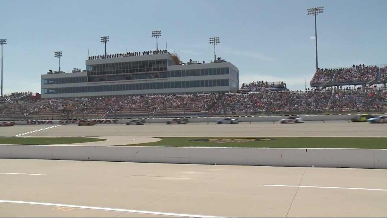 Newton community says it's about time NASCAR came to the speedway - YouTube