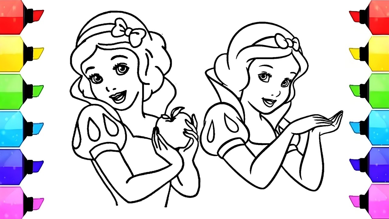 Beautiful Princess Drawing Easy | Disney Princess Drawing, Painting and ...