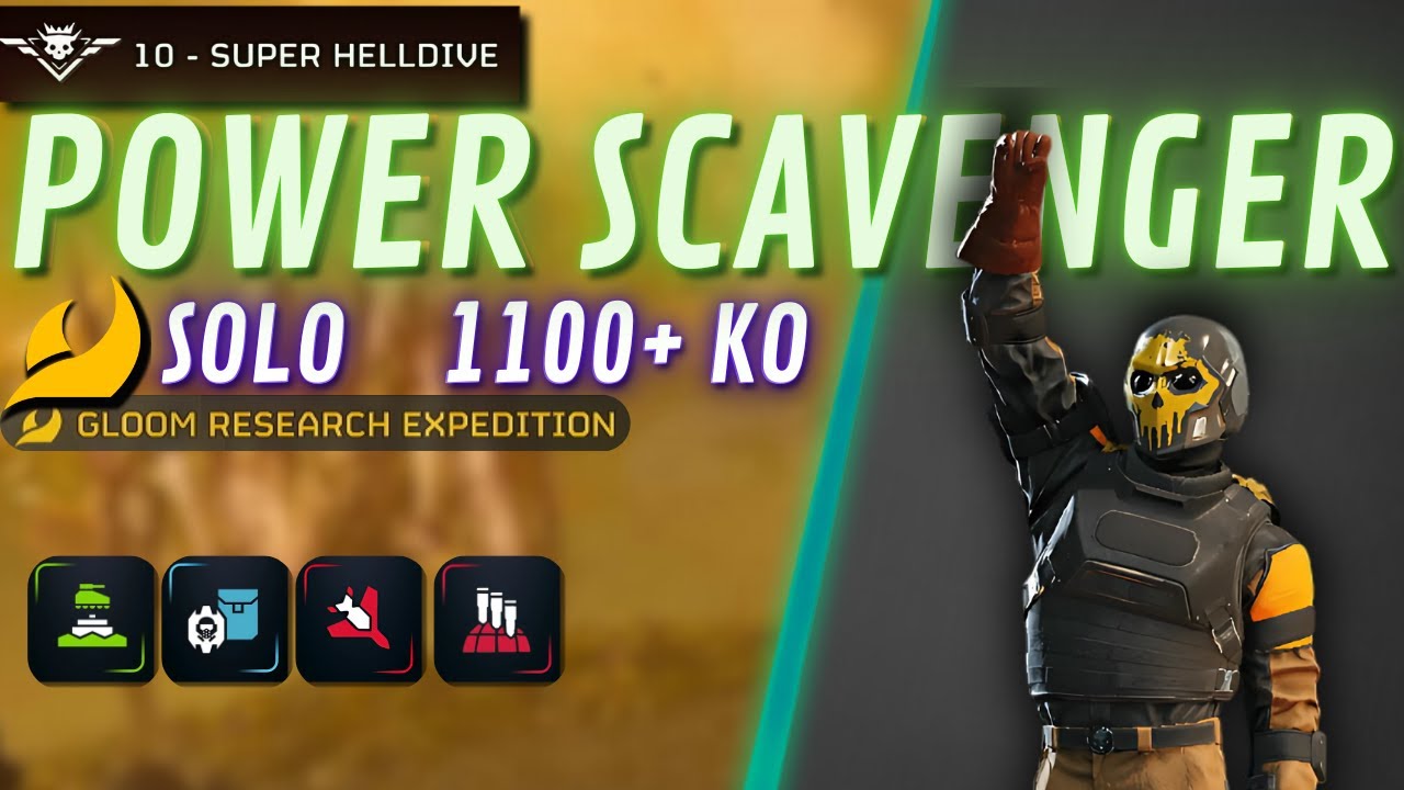 Mines Build to VAPORIZE gloom bugs | Helldivers 2 lv10 Terminids Solo ...