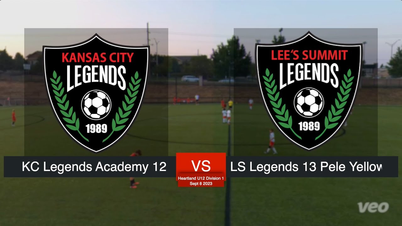 KC Legends Academy 12 v Lee's Summit Legends Pele Yellow 13 - YouTube