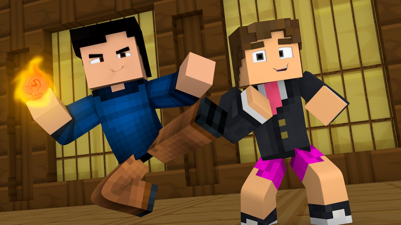 Minecraft - APRENDENDO COM O JACKIE CHAN - PODERES DOS TALISMÂS ...