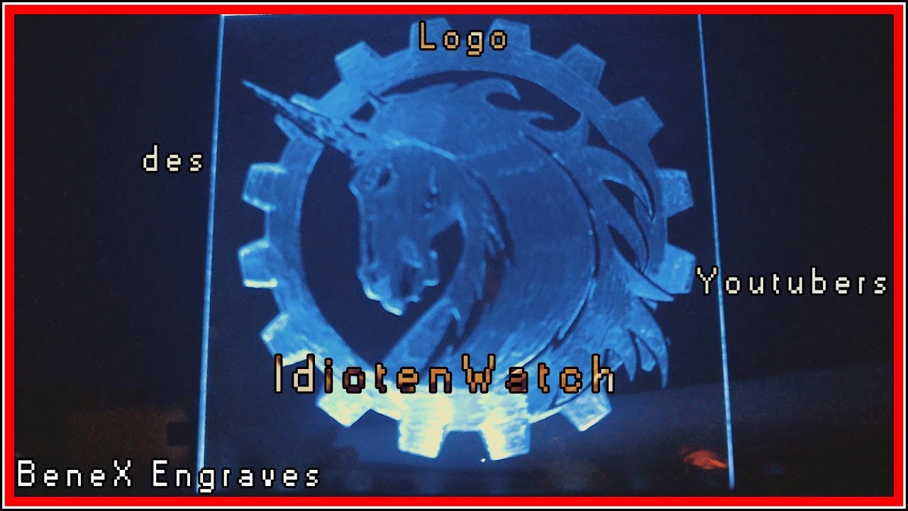 BeneX Engraves: Logo: #IdiotenWatch - YouTube