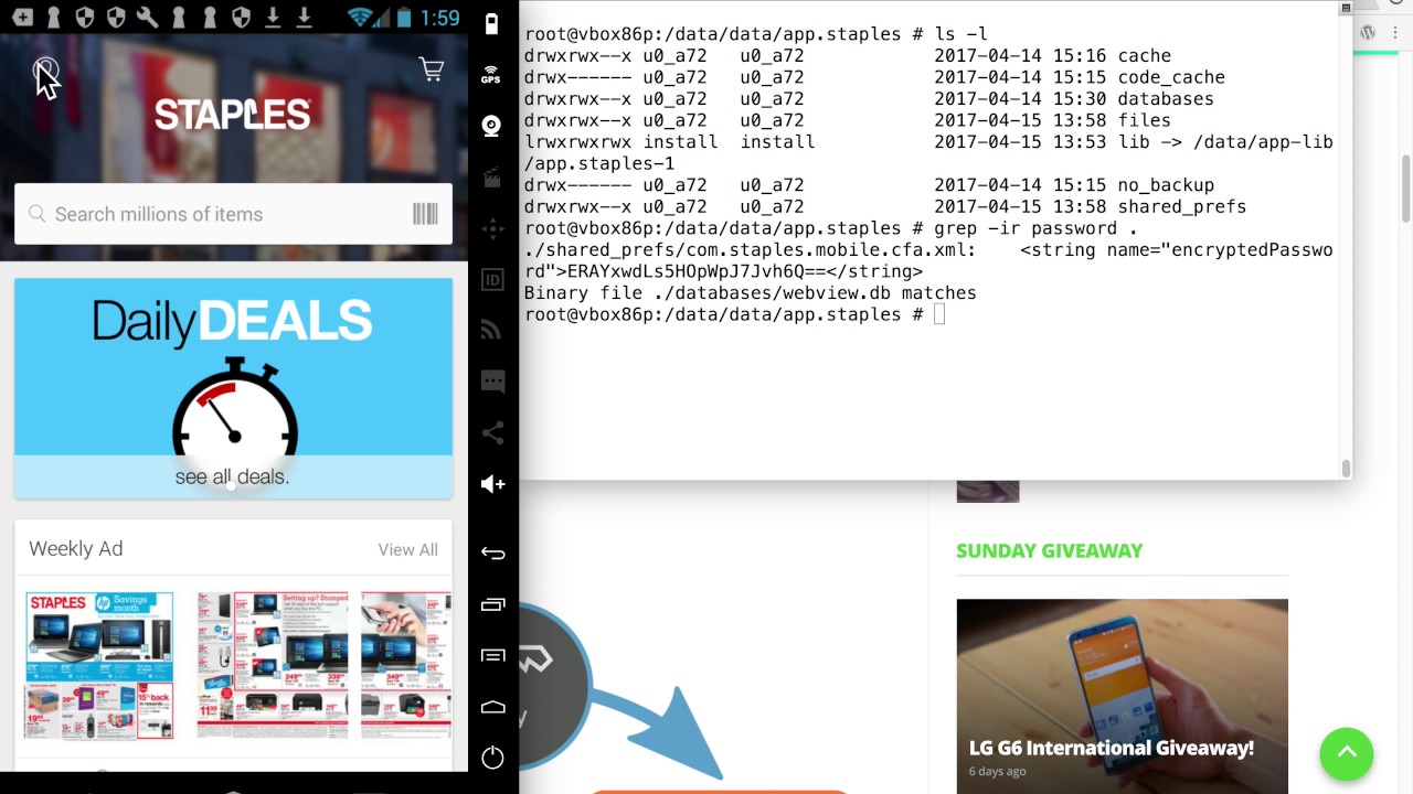 Insecurity of Staples App 1: ECB Mode - YouTube
