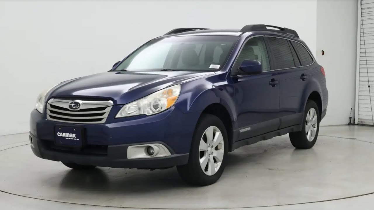 2011 Subaru Outback 2.5I Premium Alarm - YouTube