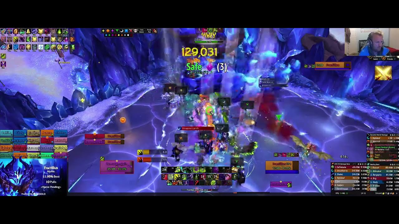 Mythic Fractillus Raid Lead PoV - YouTube