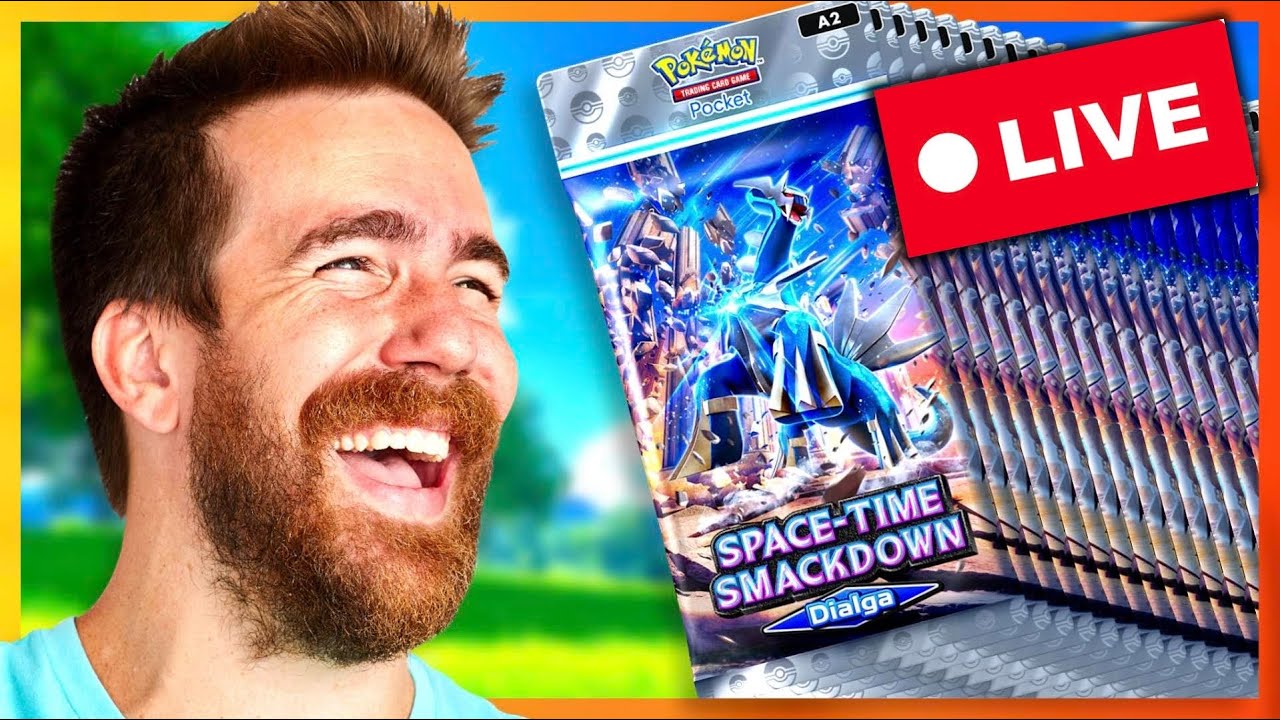 Opening 100+ DIALGA PACKS LIVE!!! - Pokémon TCG Pocket - YouTube