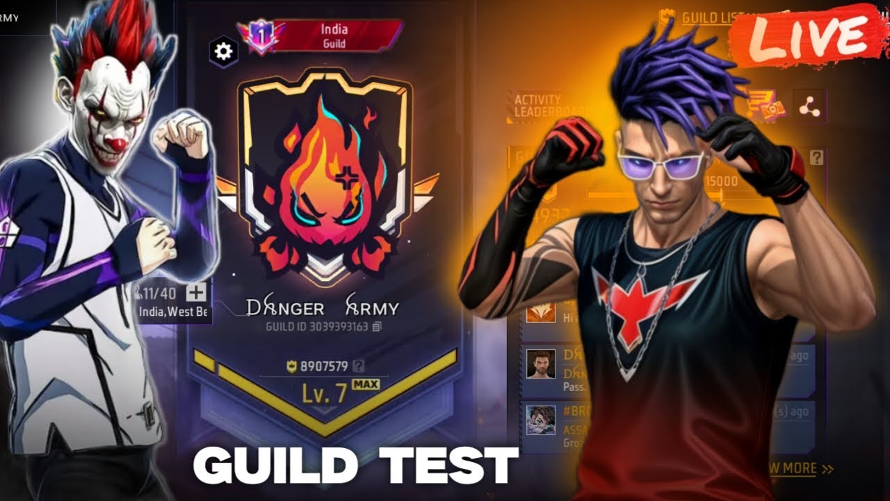 GUILD TEST 1V3 🔥 || ONLY SUBSCRIBER - YouTube