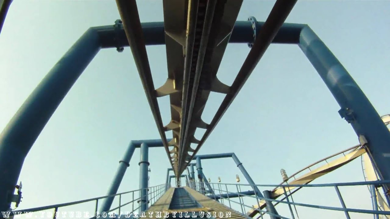 AfterBurn On-ride Front Seat (HD POV) Carowinds - YouTube
