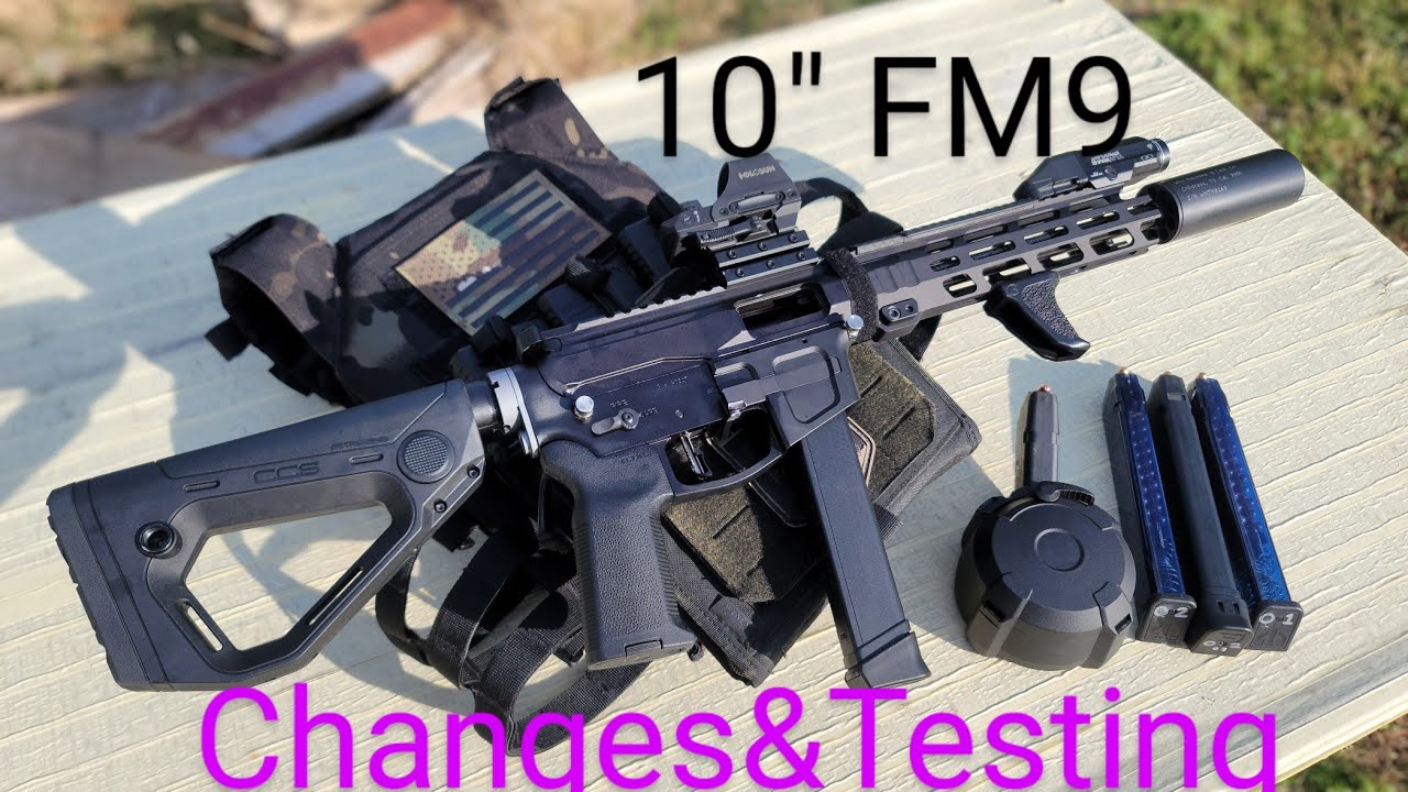 10" FM9 SBR- Changes and Testing - YouTube