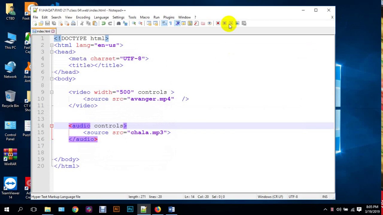Html Tutorial For Beginner Bangla Part 18 Audio Tutoria Youtube 0461