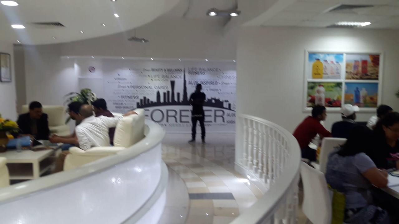 My forever living product office in Dubai - YouTube
