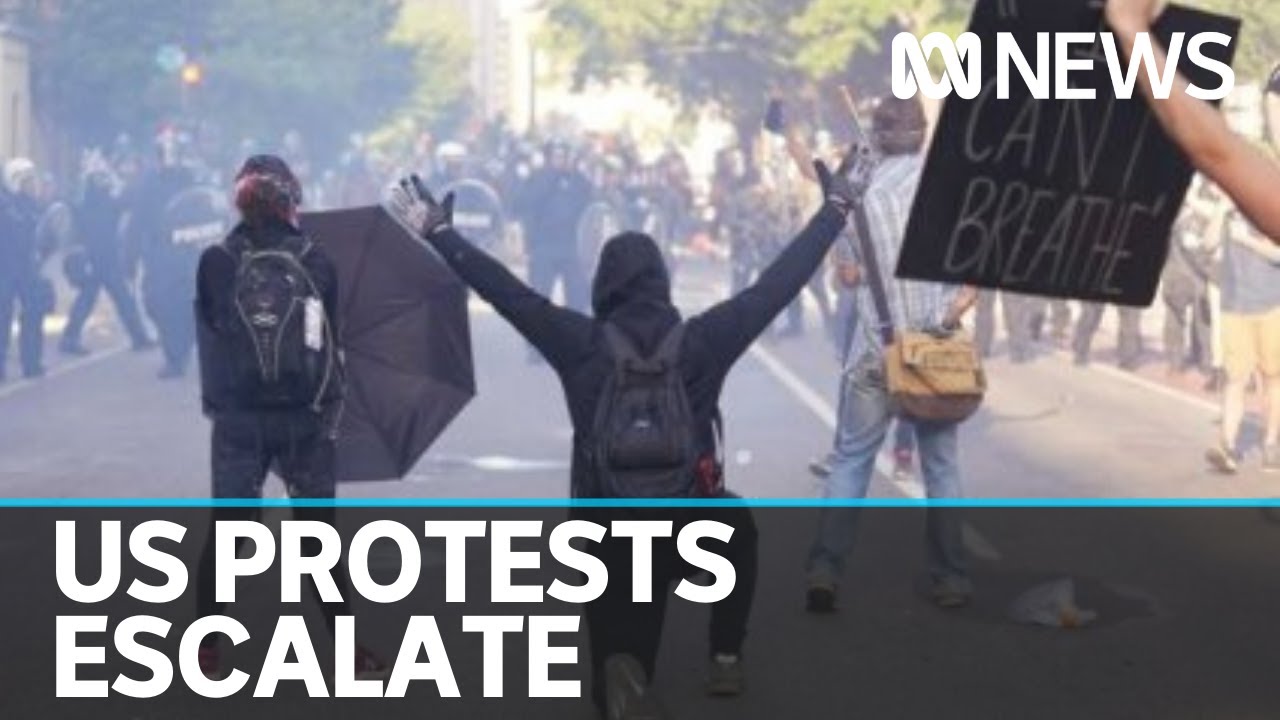 Military police deployed to streets of Washington | ABC News - YouTube