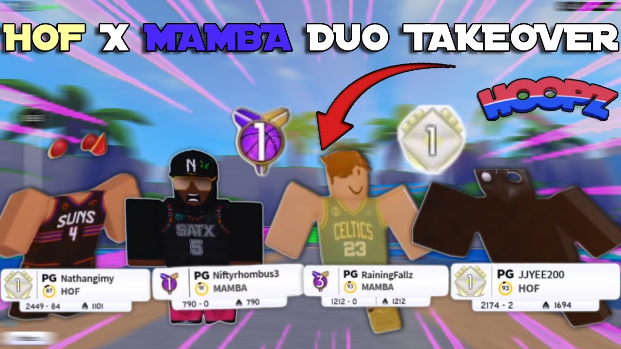 The UNDEFEATED HOF X MAMBA DUO In Hoopz - YouTube