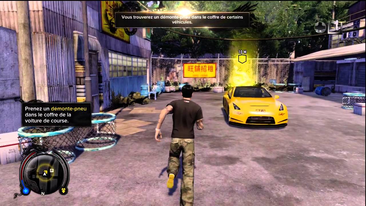 Sleeping dogs - Mission d'aide : Détruire une voiture - YouTube